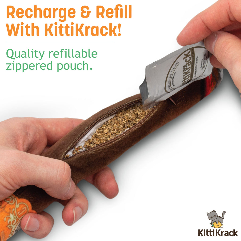 KittiDoobi- Silvervine Cigars - Plush Catnip Toy – TwinCritters